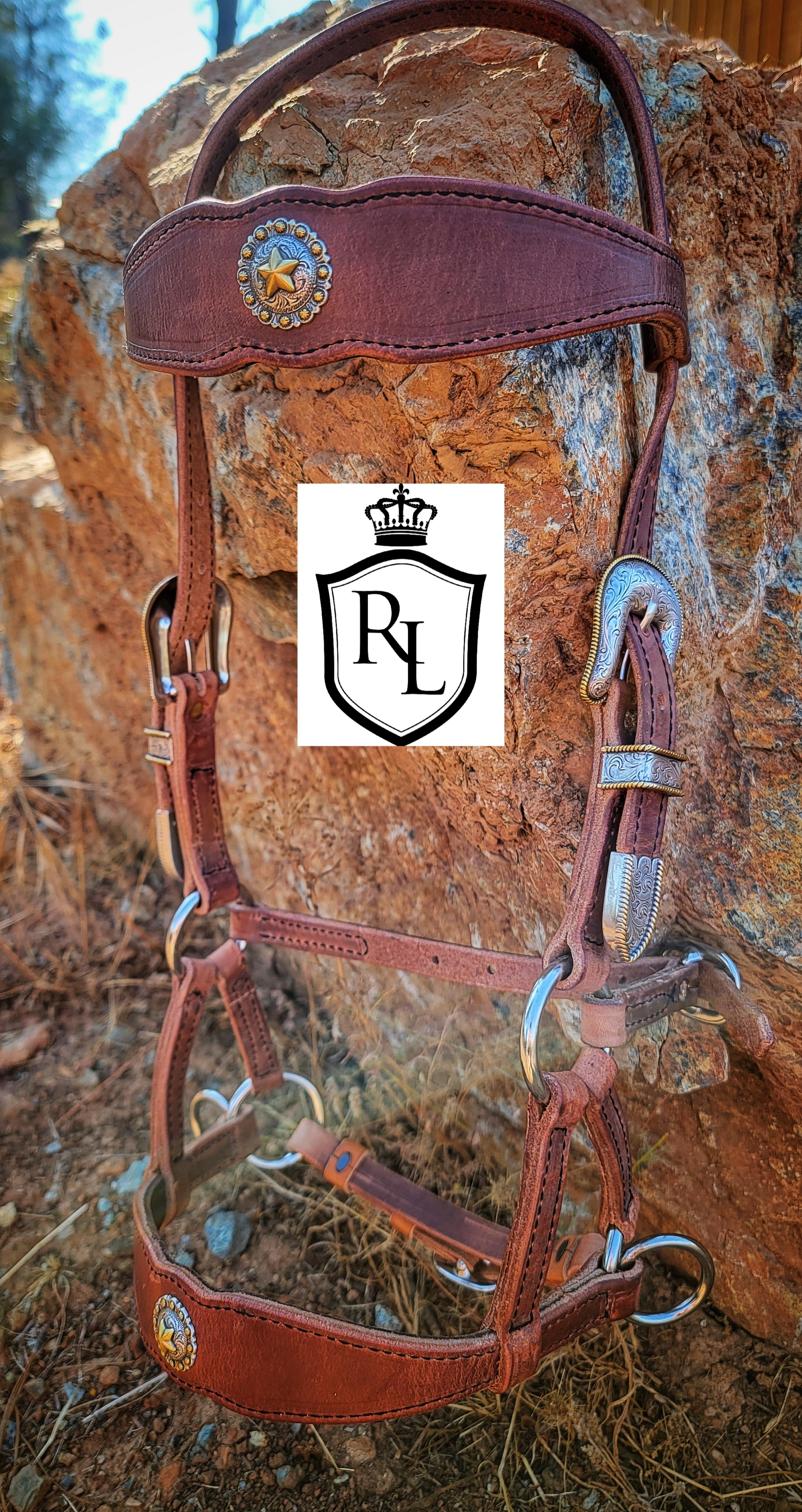 Western star sidepull – Royal Legacy Custom Leather