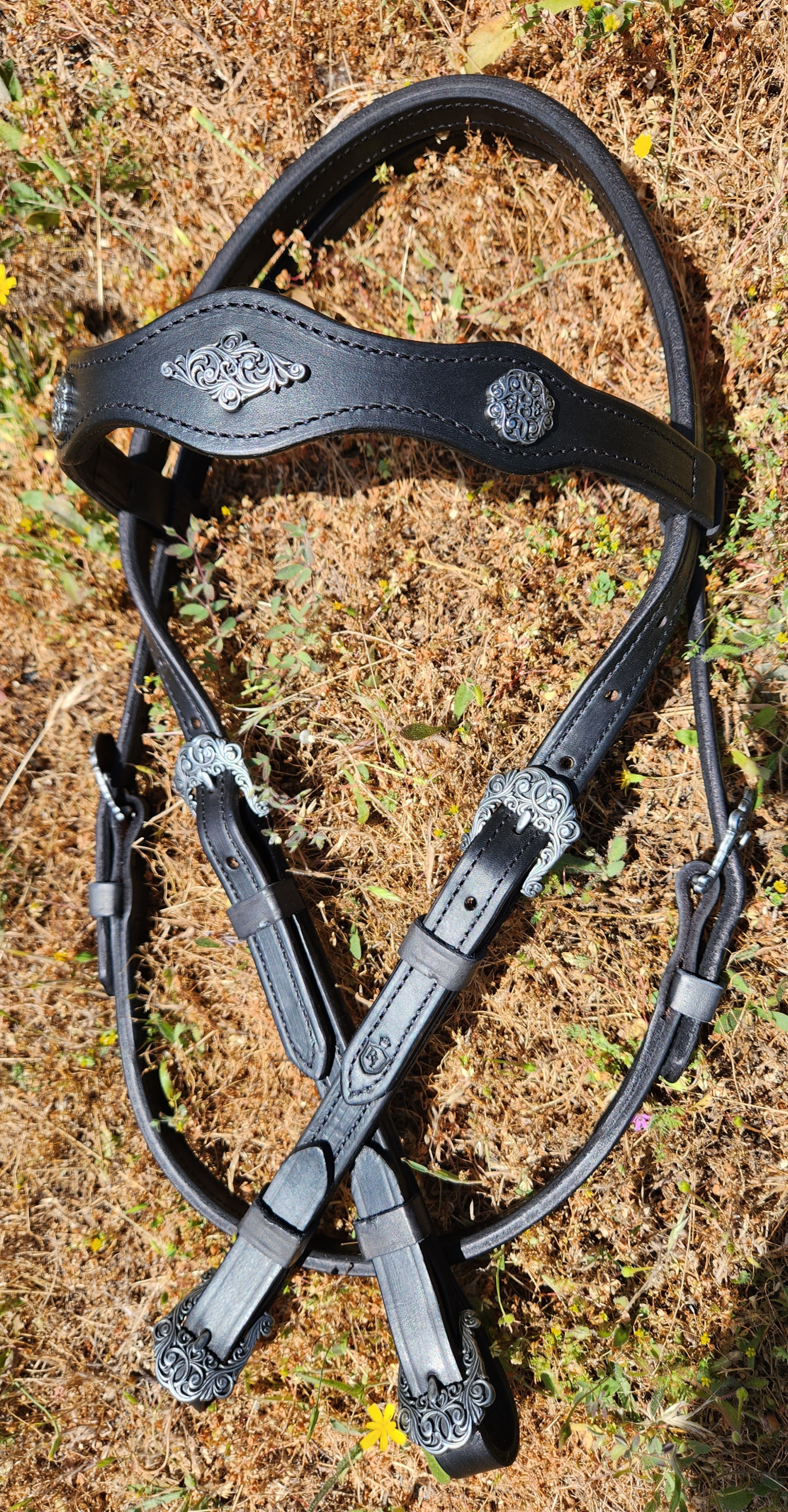 Western Scroll Baroque bit bridle – Royal Legacy Custom Leather