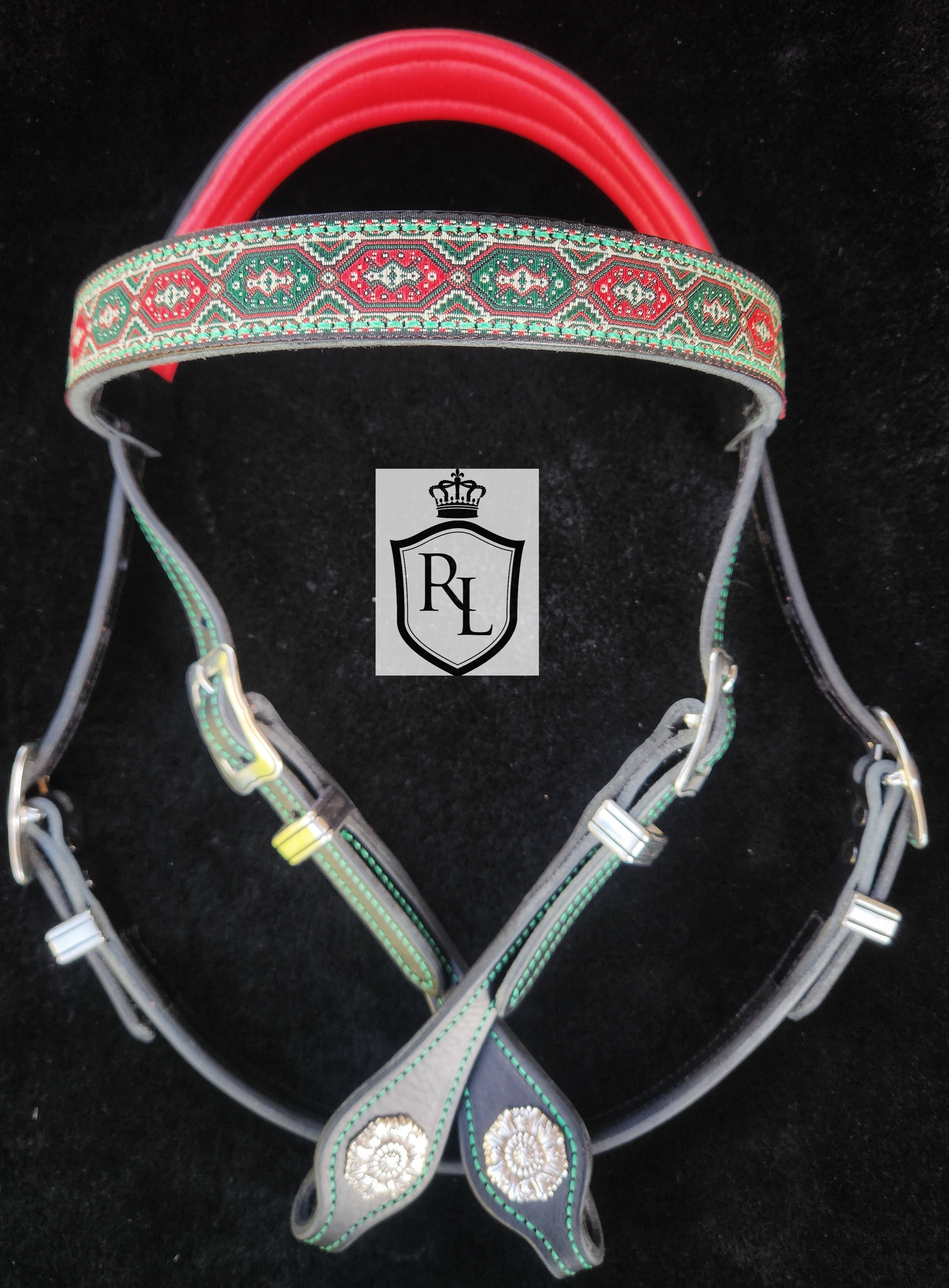 Limited edition 25' Christmas bridle – Royal Legacy Custom Leather